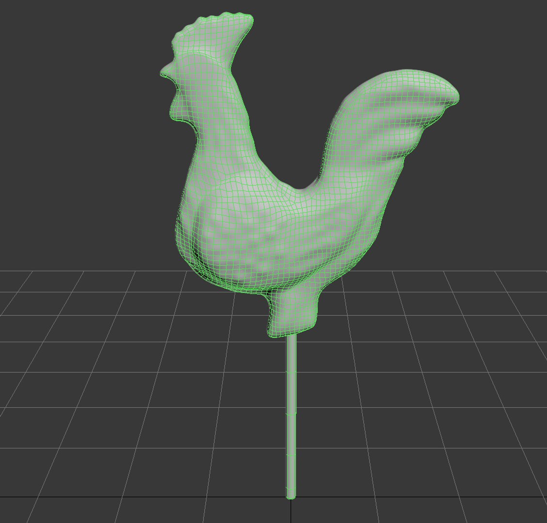 Max Rooster Lollipop