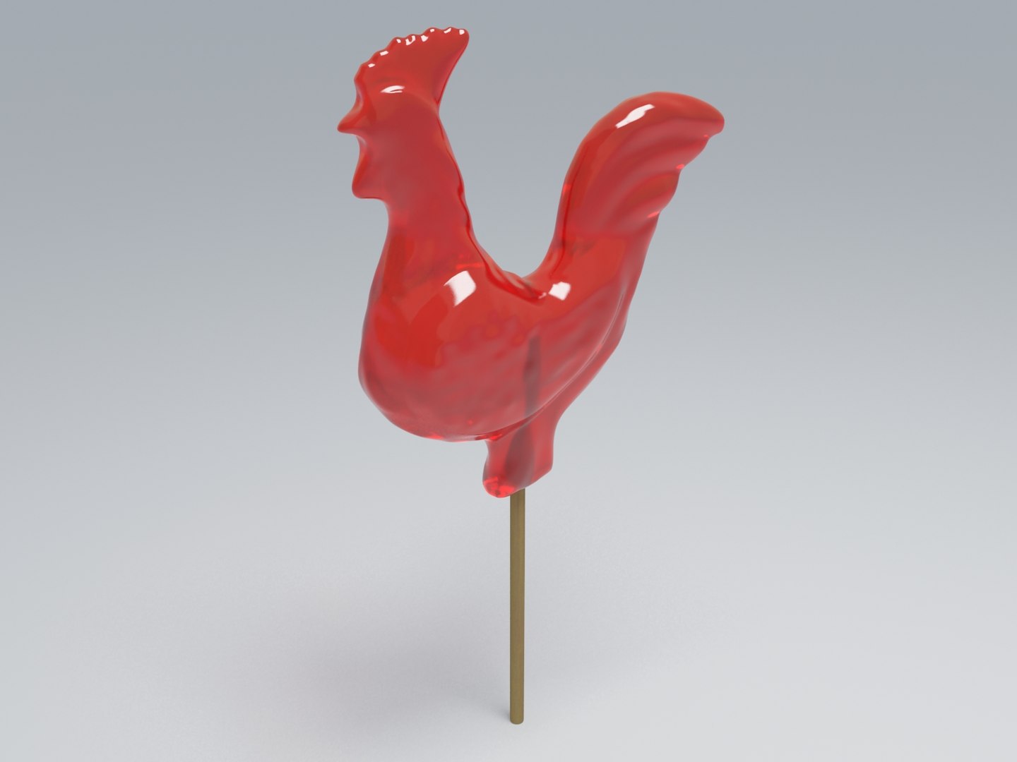 Max Rooster Lollipop