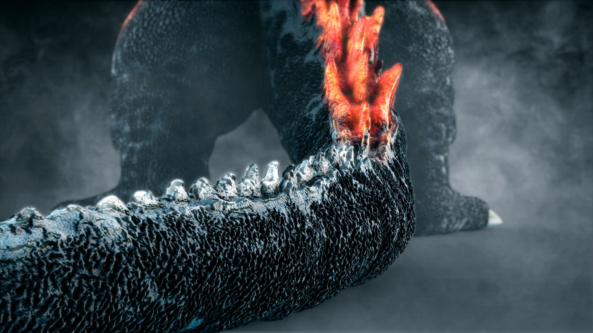 3D Model BurningGodzilla - TurboSquid 2068769