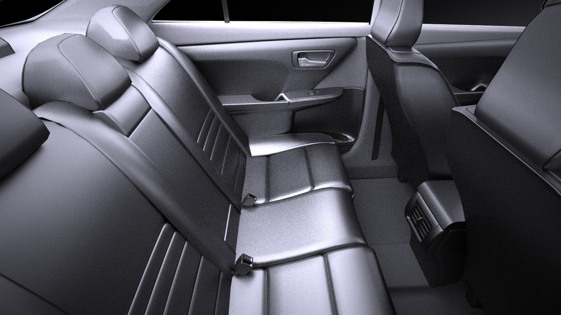 3d Model Toyota Camry Le