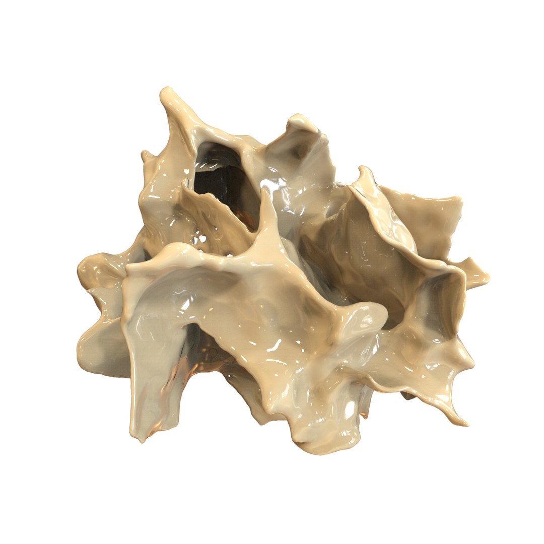 Splash Paint Set 3d Model