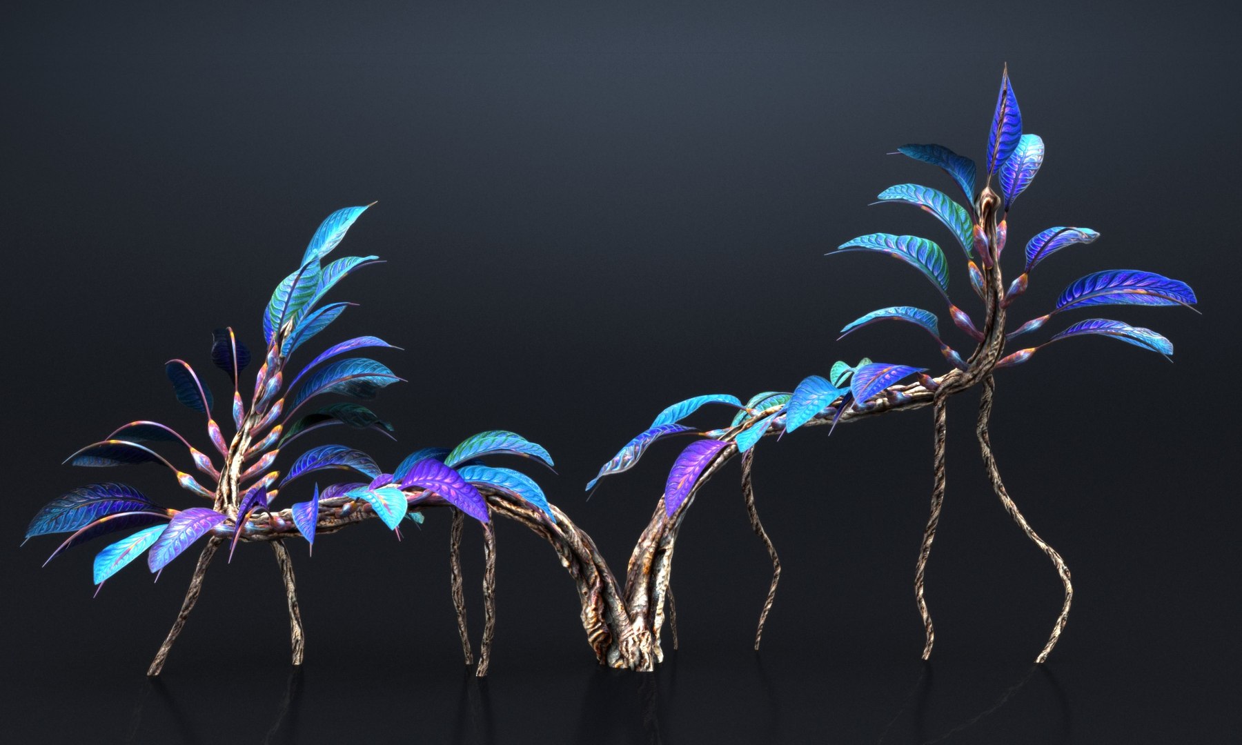 Alien Plants Animated Pack 6 2 3D model - TurboSquid 2178584