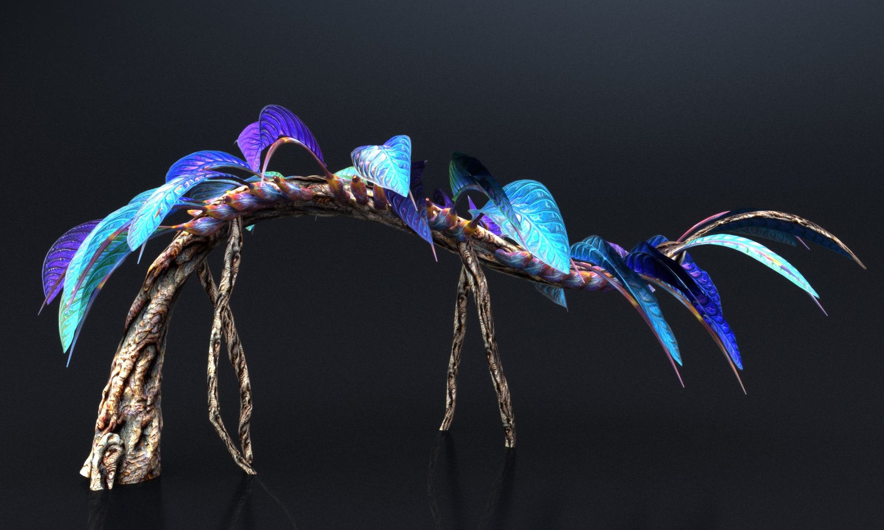 Alien Plants Animated Pack 6 2 3D model - TurboSquid 2178584