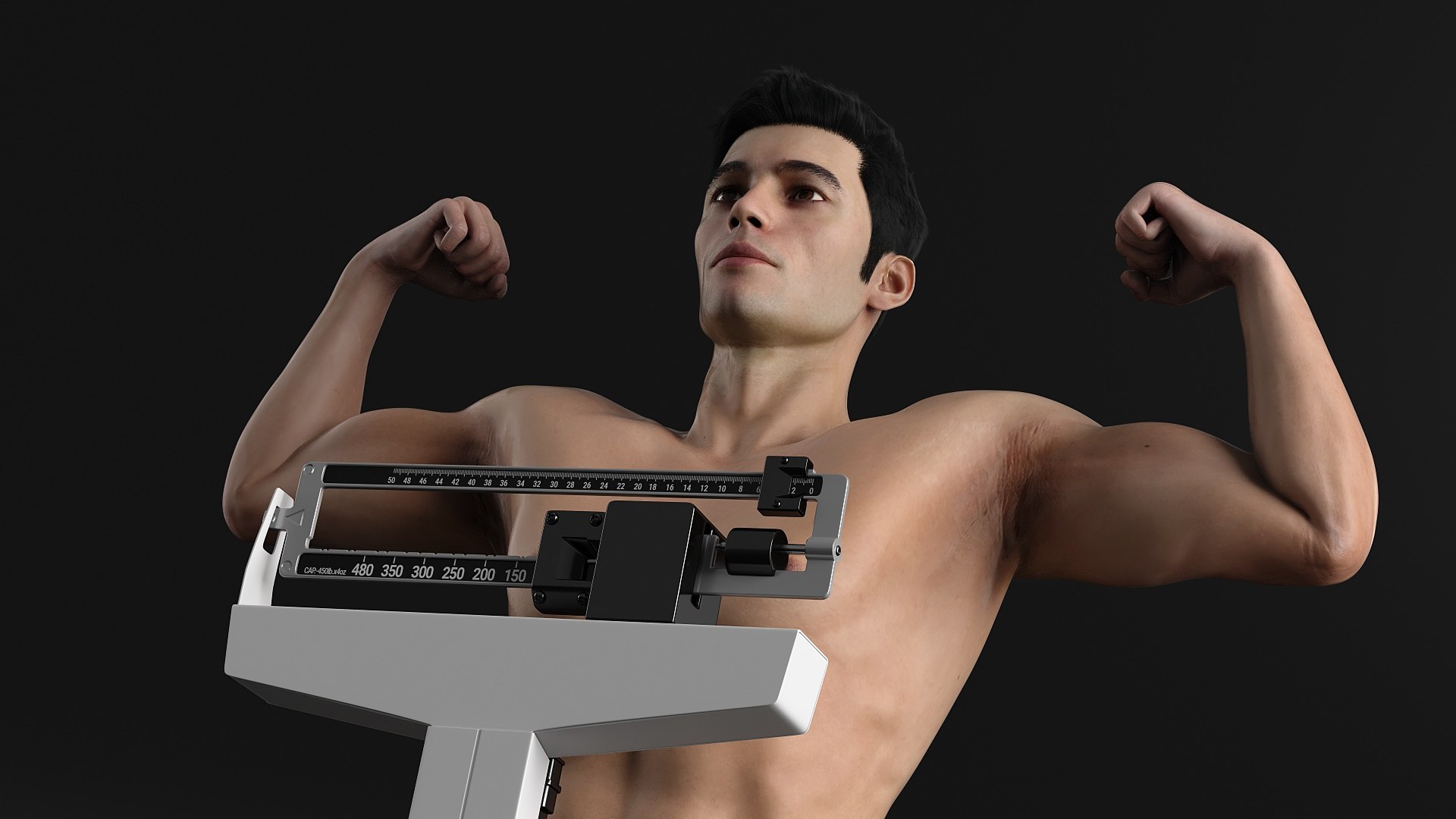 3D UFC MMA Fighter On Scale Fur - TurboSquid 2333984