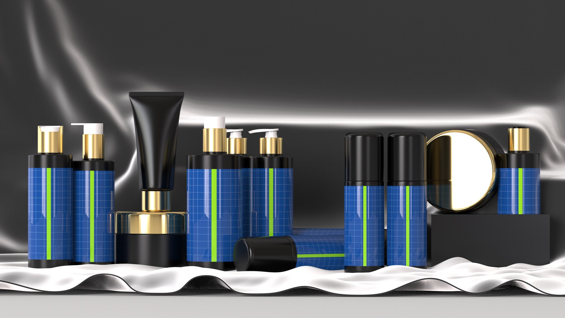 Cosmetic Containers 3d Models And Mockup Collection 04 3D - TurboSquid ...