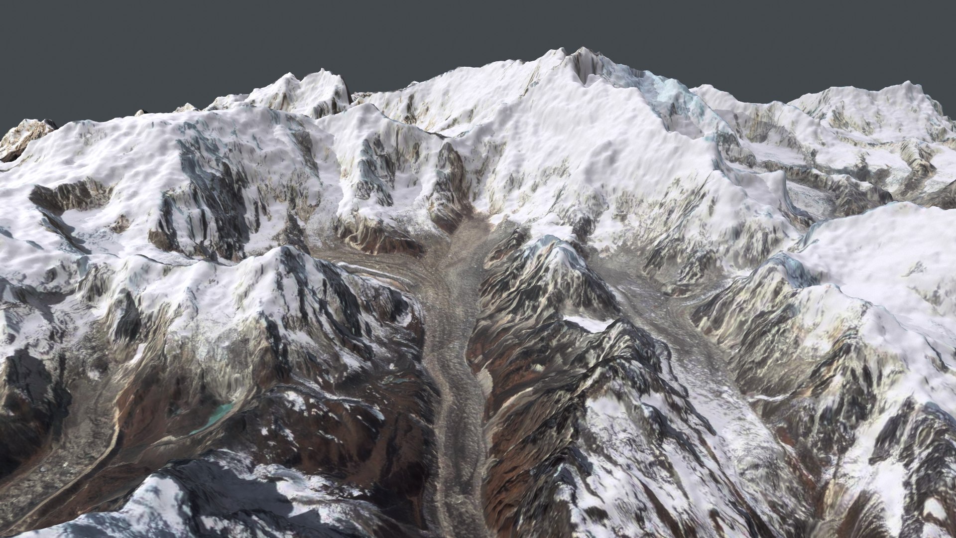 Mountain Landscape Tibet Autonomous Region 3D Model - TurboSquid 1790753