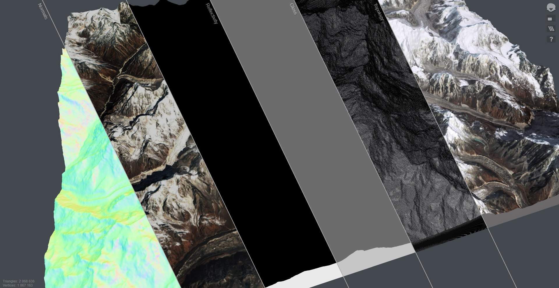 Mountain Landscape Tibet Autonomous Region 3D Model - TurboSquid 1790753