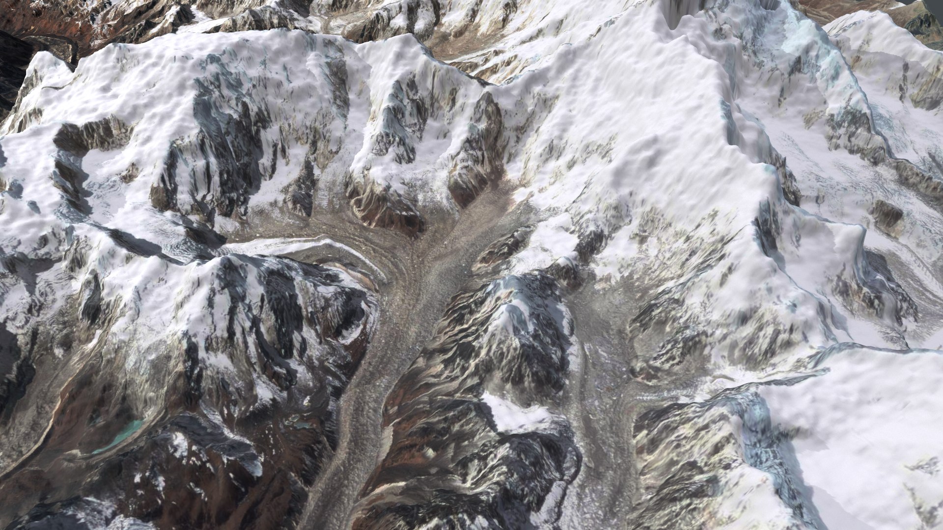 Mountain Landscape Tibet Autonomous Region 3D Model - TurboSquid 1790753