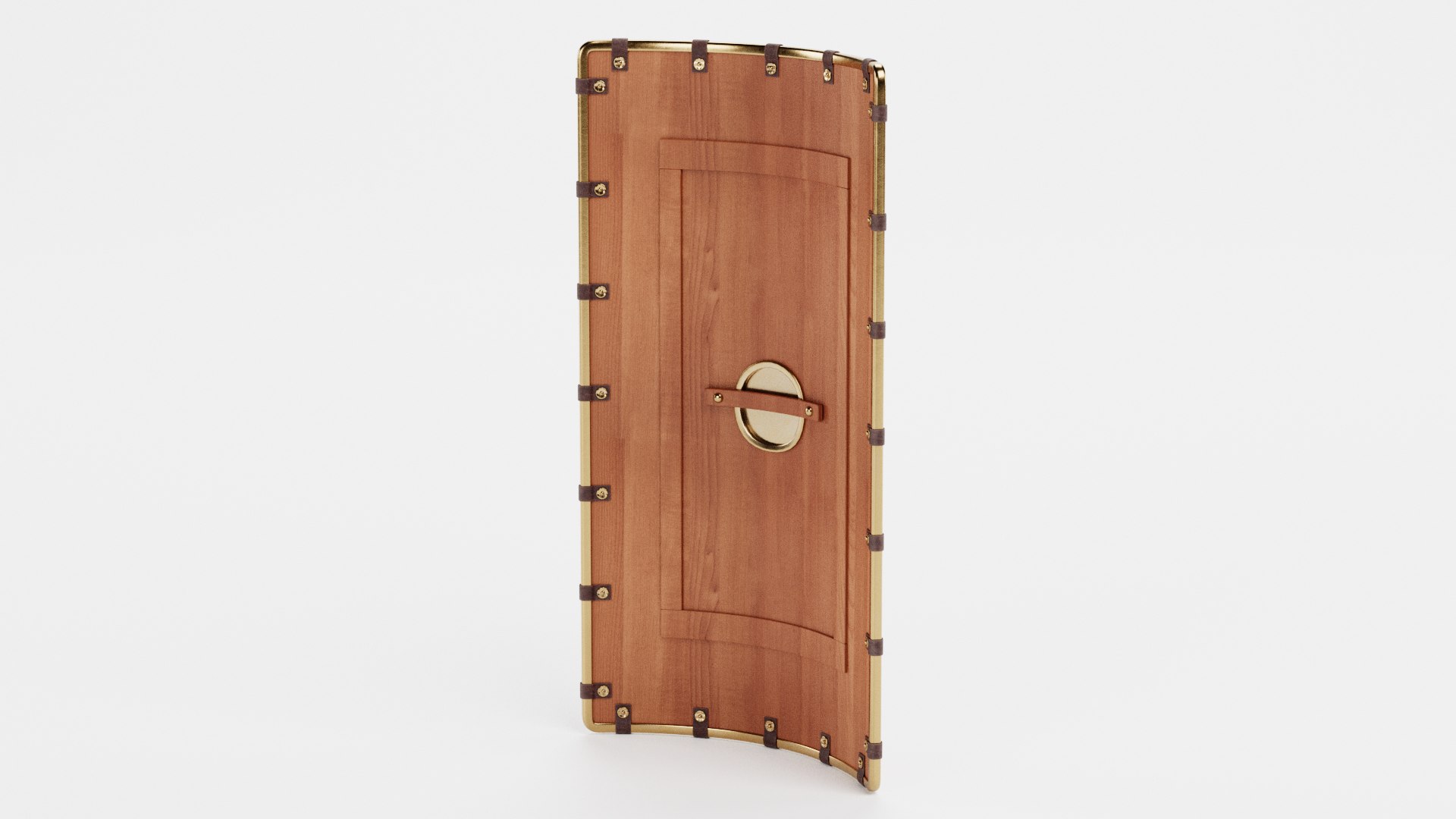 Wooden Shield 3D Model - TurboSquid 1881296