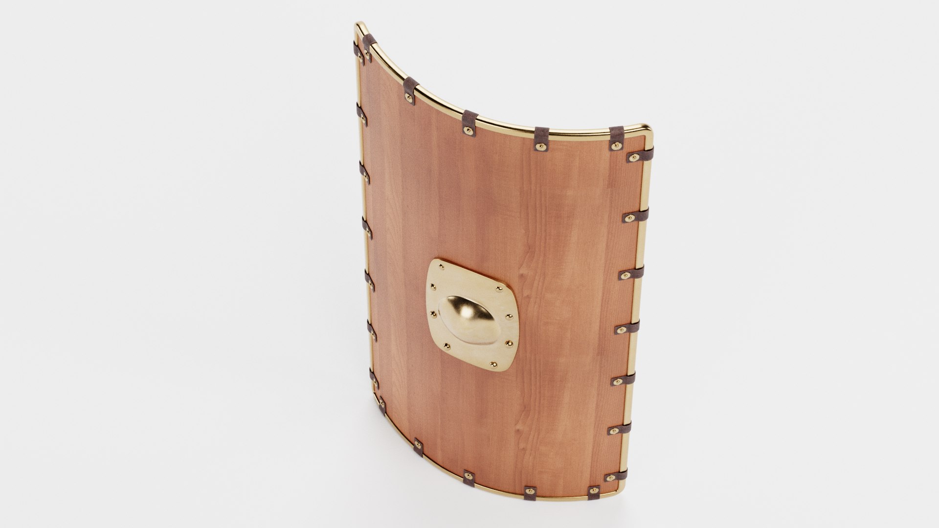 Wooden Shield 3D Model - TurboSquid 1881296