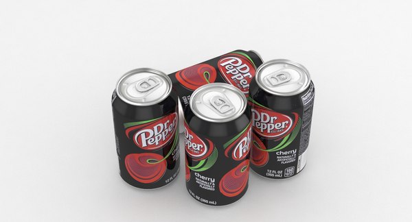3D model beverage dr pepper - TurboSquid 1178301