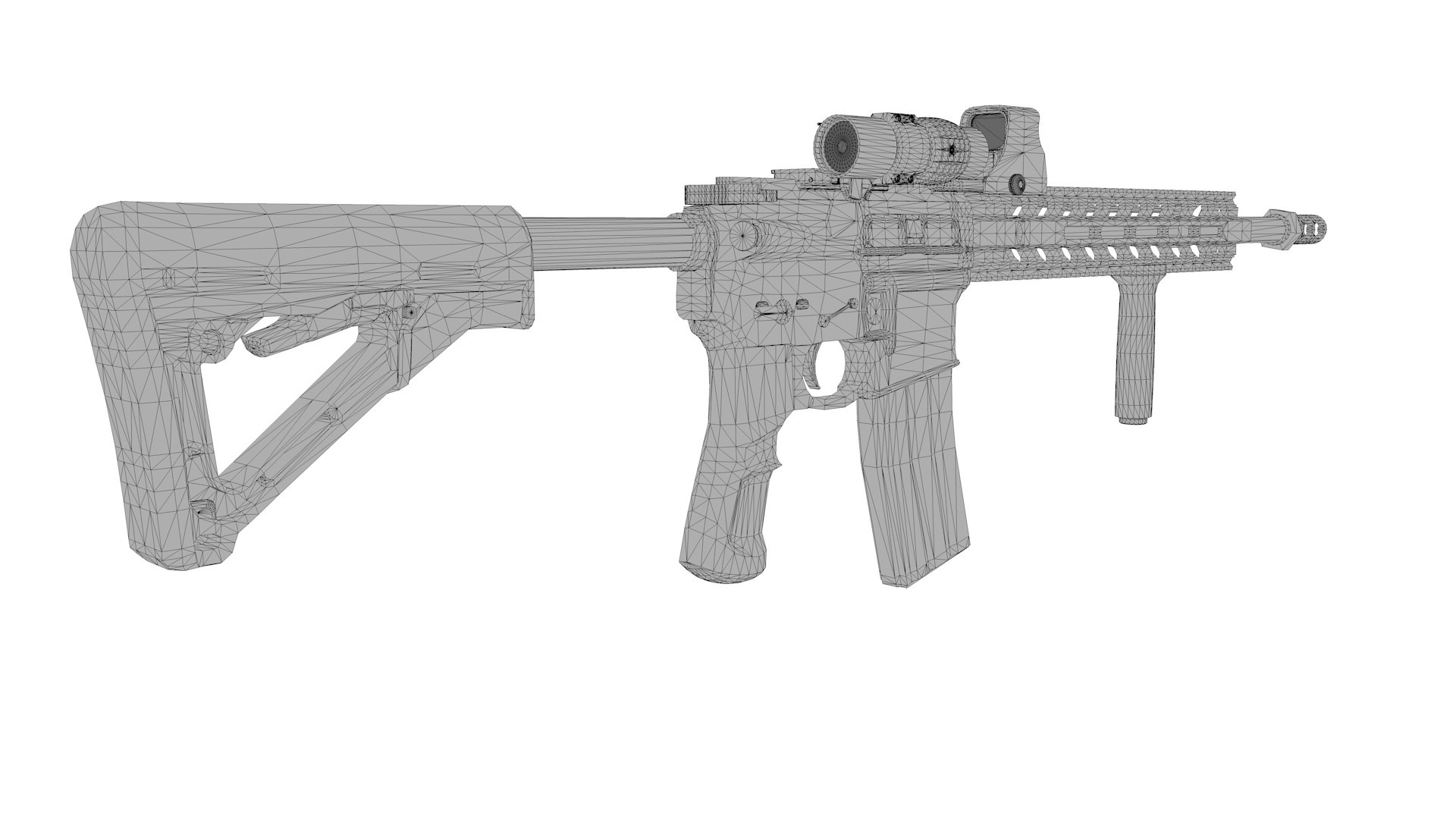 3D Rifle Model - TurboSquid 1642593