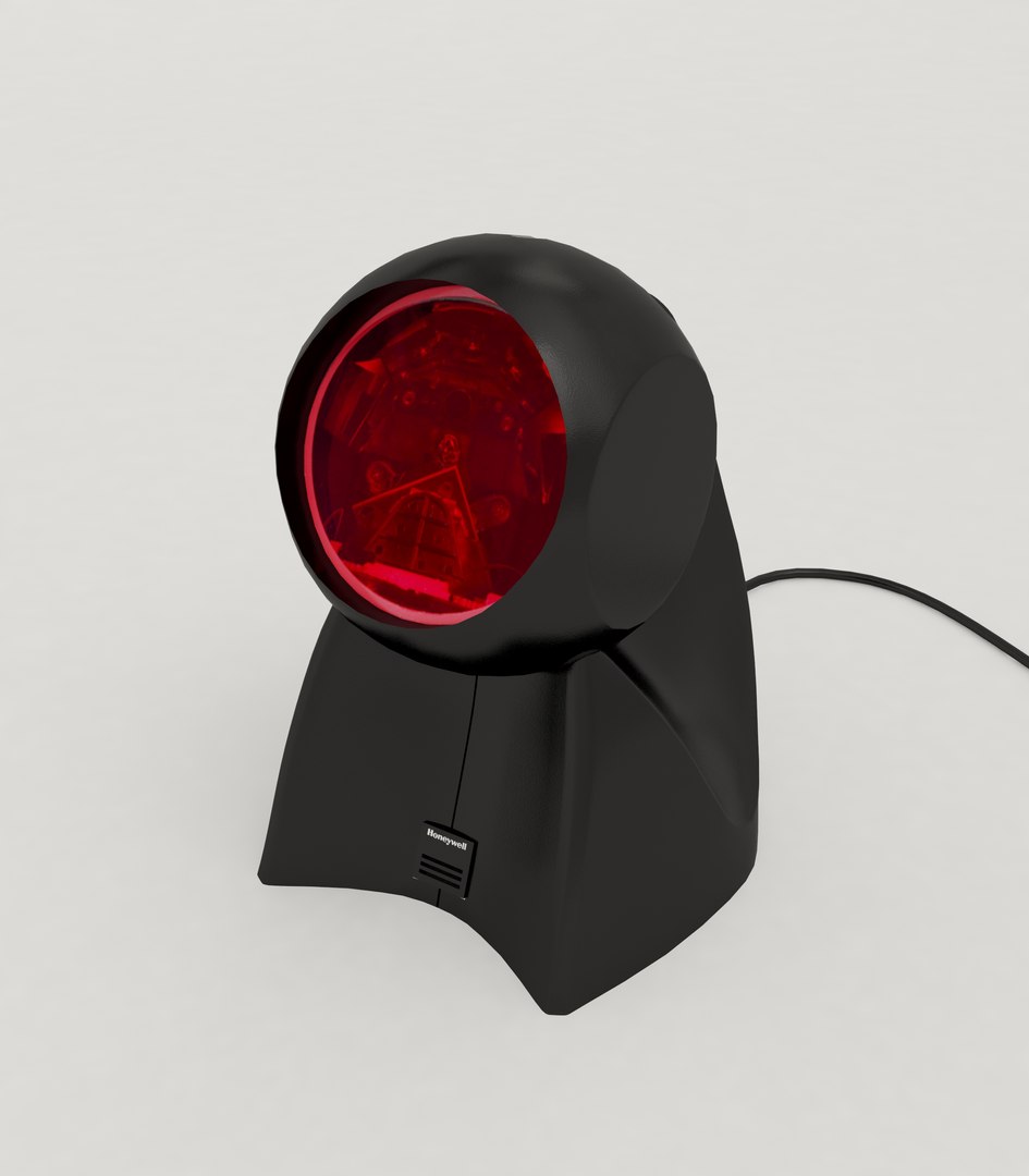 3D Barcode Scanner Model - TurboSquid 1687477