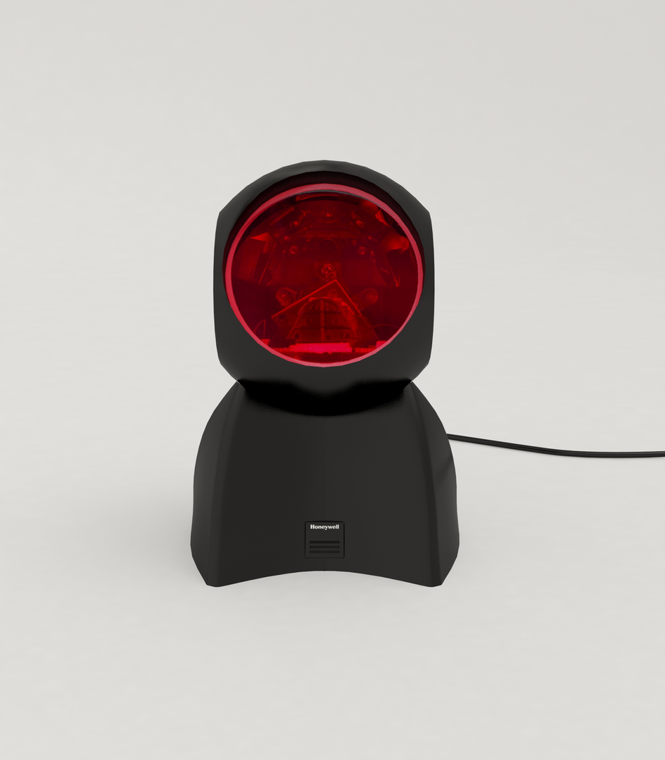 3D barcode scanner model - TurboSquid 1687477