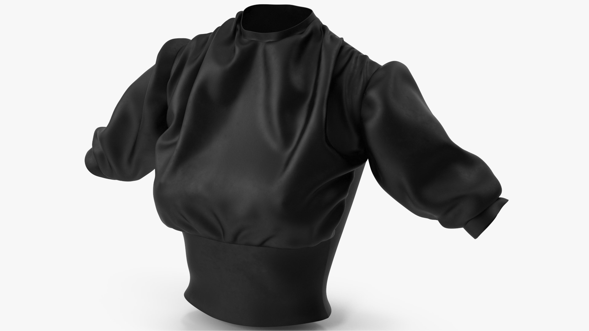 Blouse 4 3D Model - TurboSquid 2124486