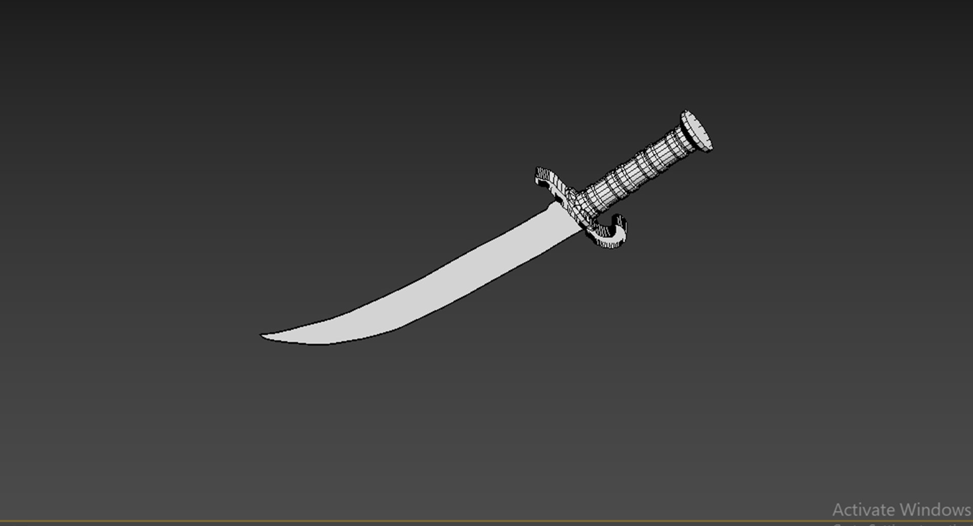 Sword Weapon 3D Model - TurboSquid 1625461
