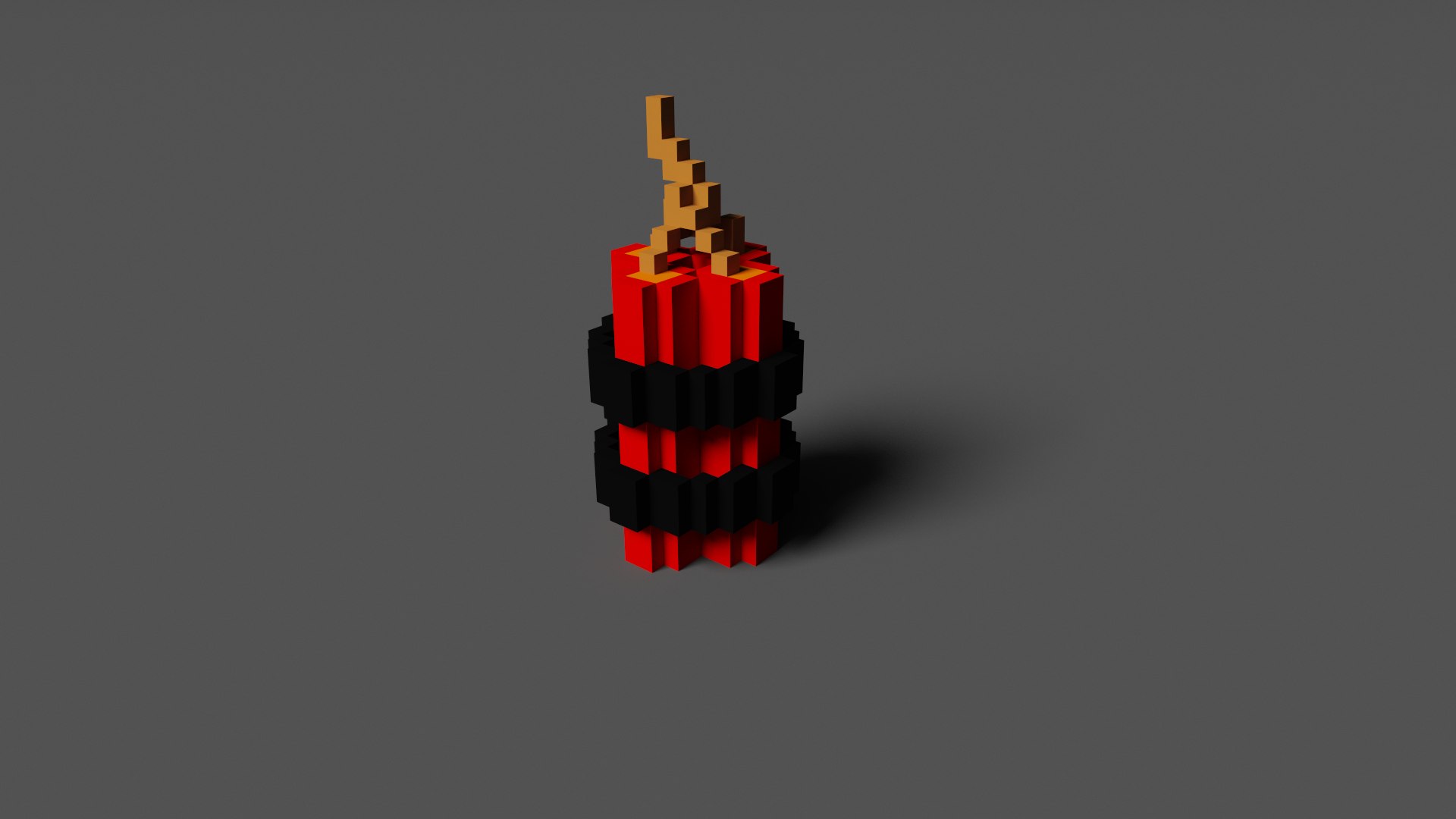 3D TNT Voxel Model - TurboSquid 1847601