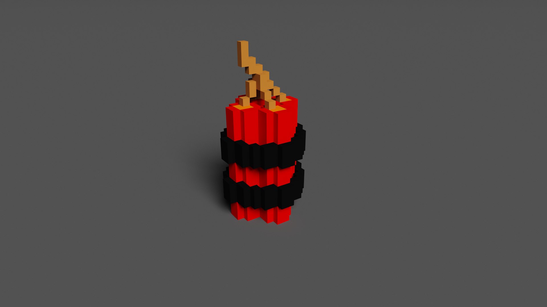 3D TNT Voxel Model - TurboSquid 1847601