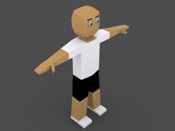 Characters Simple 3D Models for Download | TurboSquid
