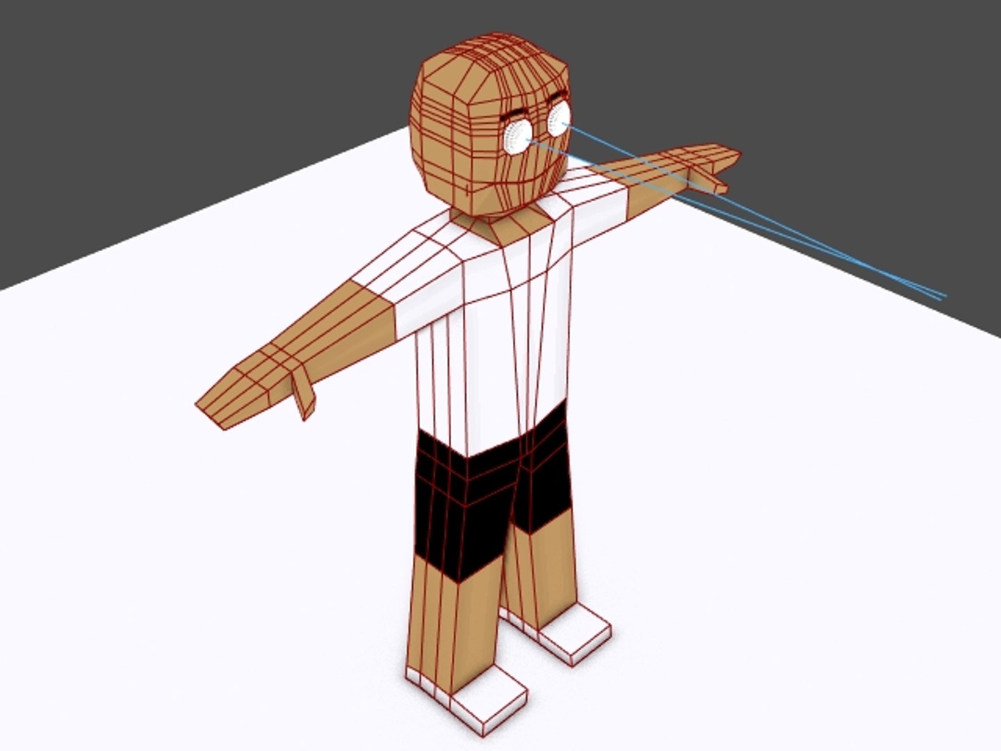 3D Simple Rigged Box Character Model - TurboSquid 1629920