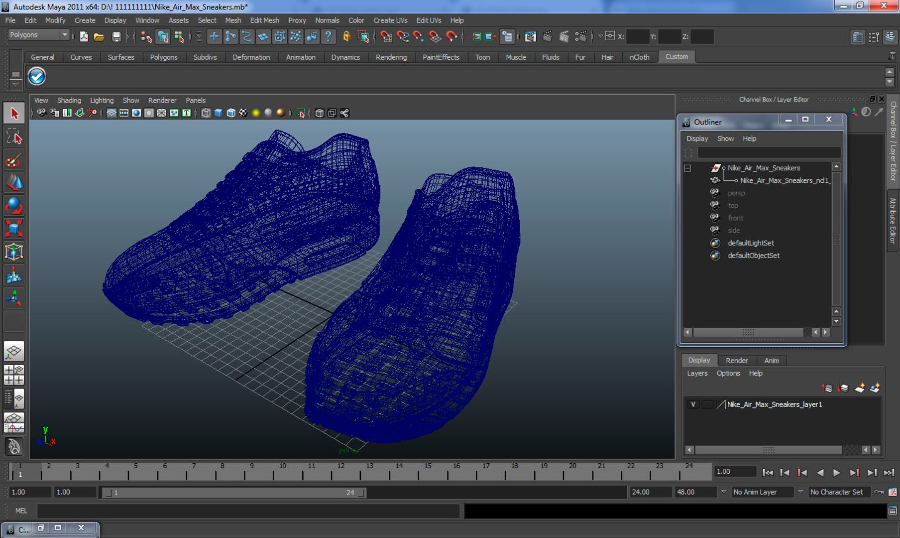 Nike Air Sneakers 3D Model - TurboSquid 1443414