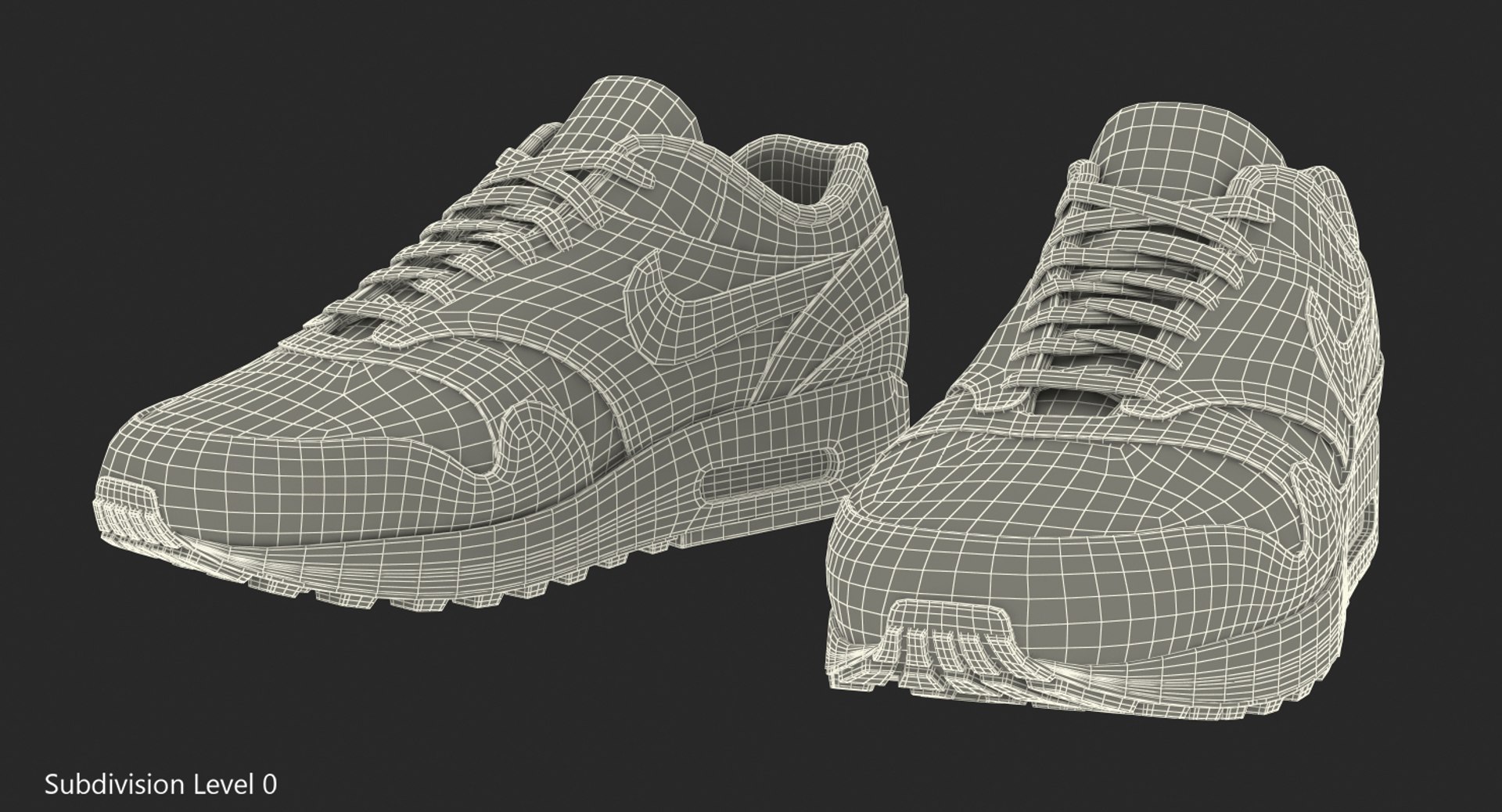 Nike Air Sneakers 3D Model - TurboSquid 1443414