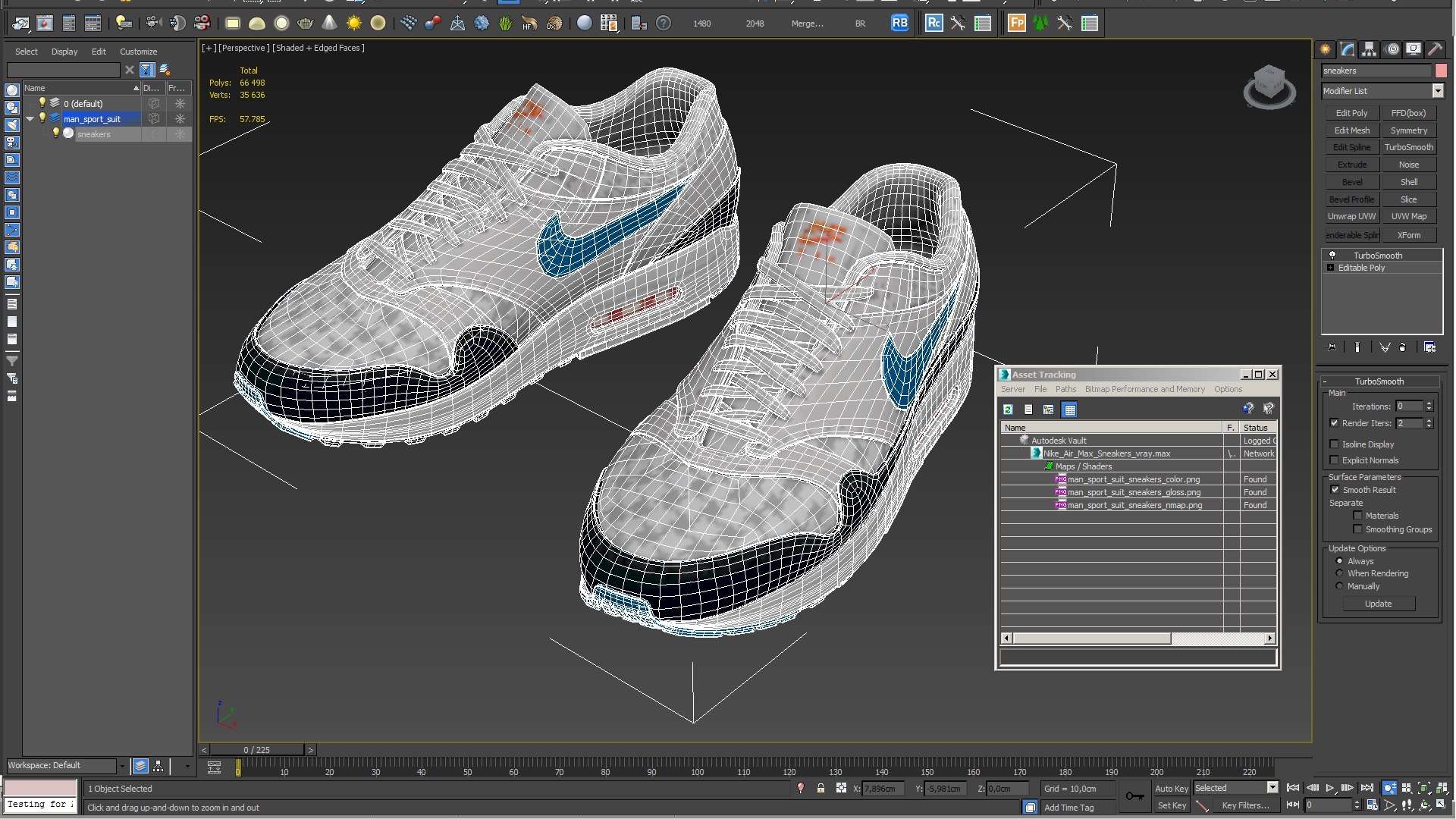 Nike Air Sneakers 3D Model - TurboSquid 1443414