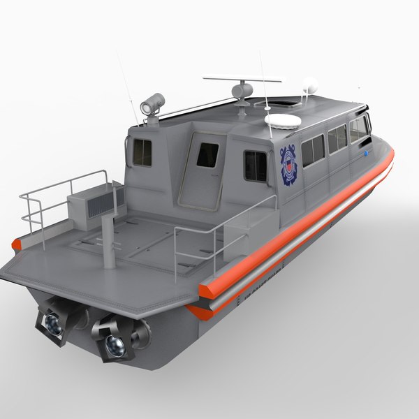 u s coast guard 3d model