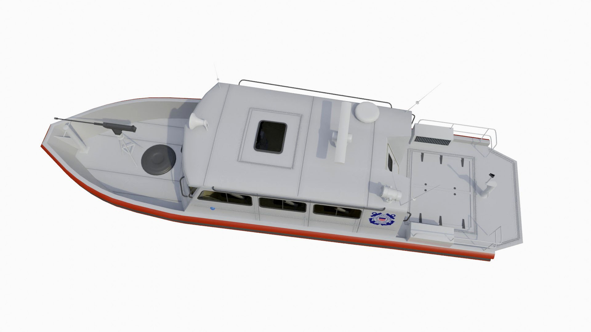 U S Coast Guard 3d Model