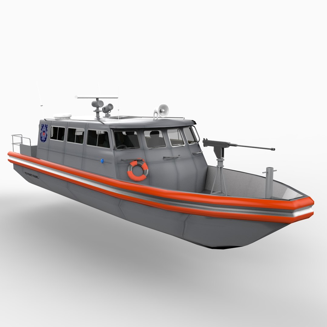 U S Coast Guard 3d Model