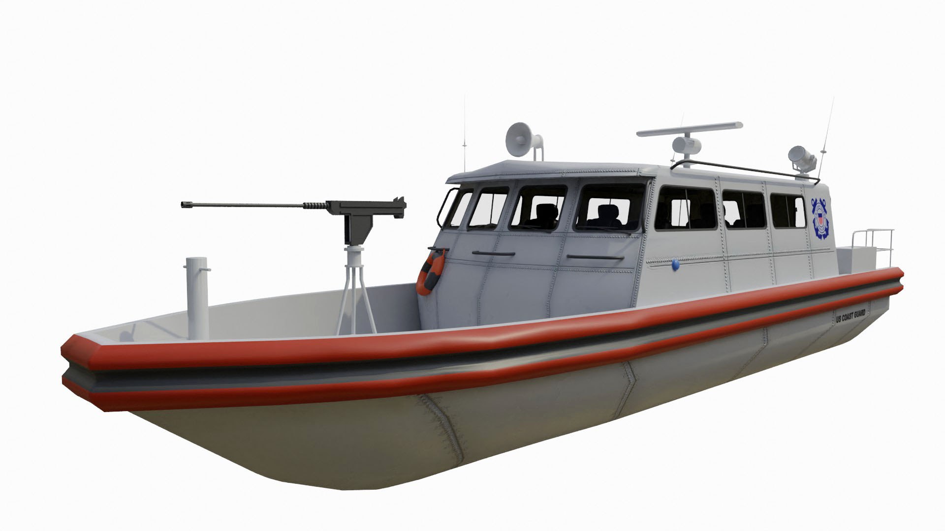 U S Coast Guard 3d Model