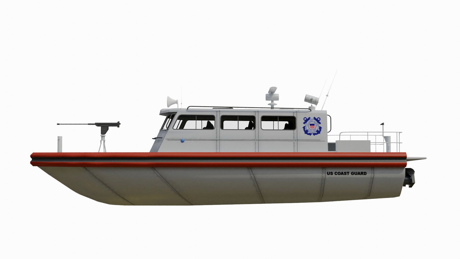 U S Coast Guard 3d Model