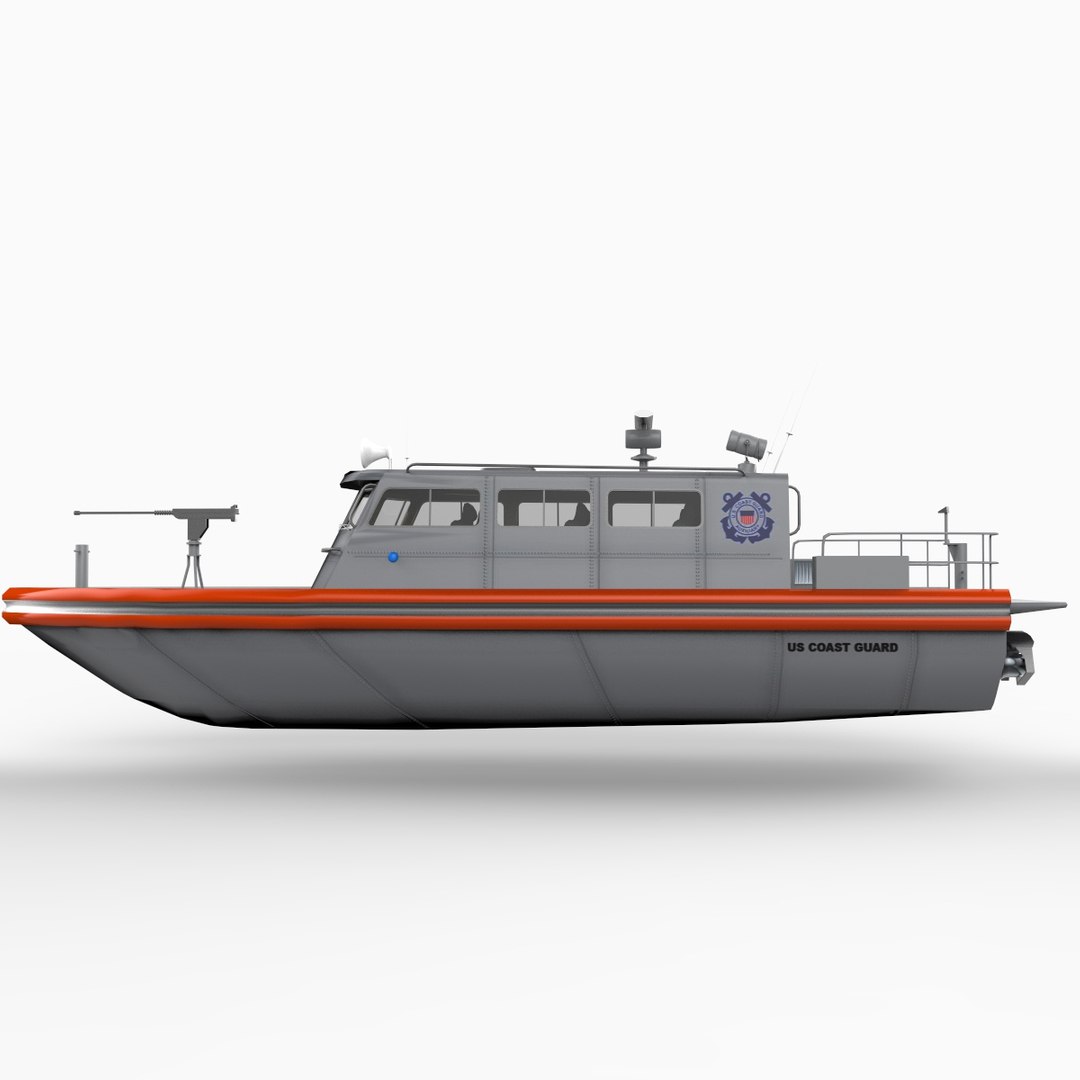U S Coast Guard 3d Model