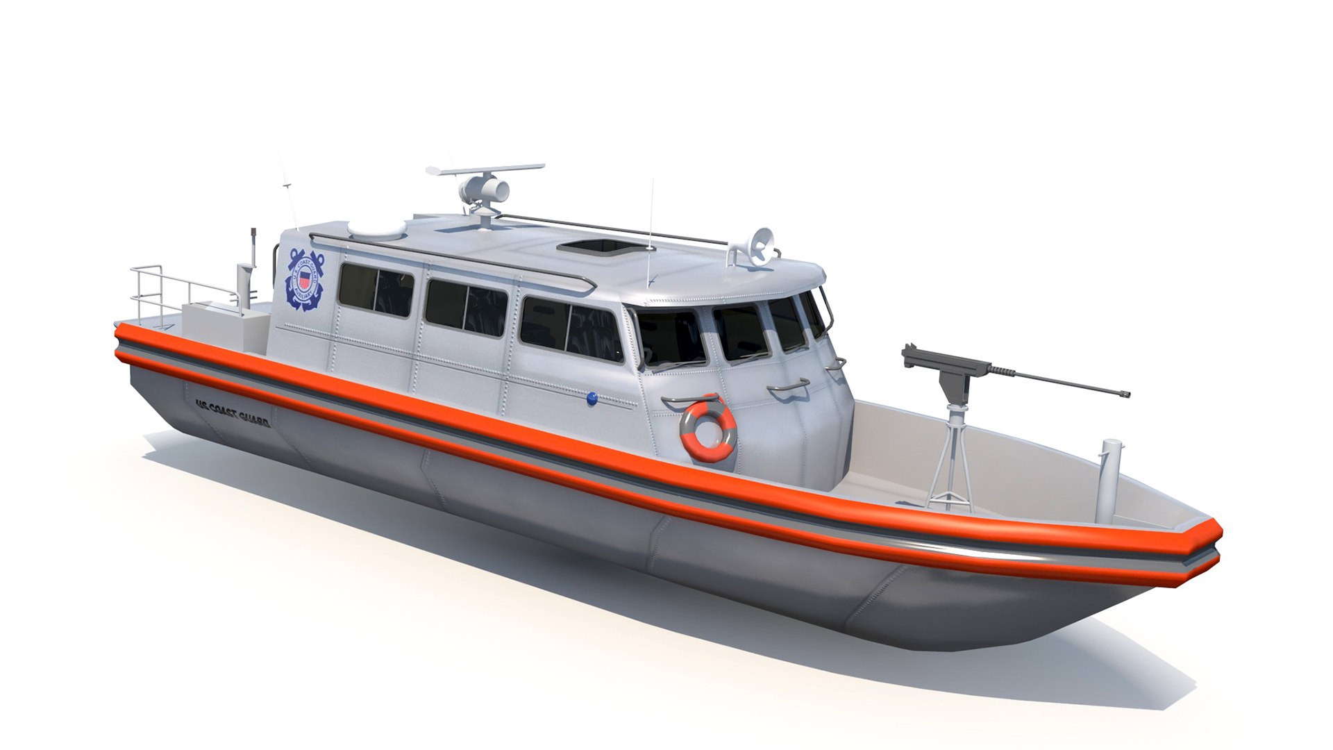 U S Coast Guard 3d Model