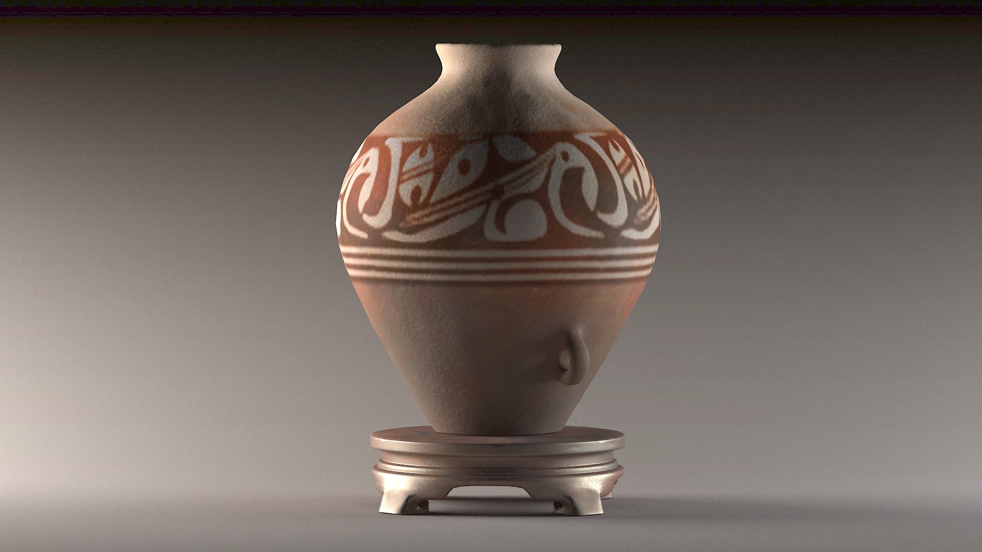 Ancient Pottery Antique Vase Old Statue Houseware Porcelain 3D ...