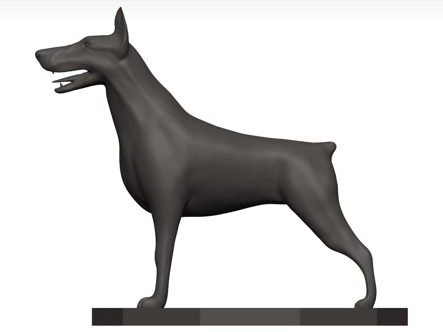 3D Doberman Stl - TurboSquid 1774153