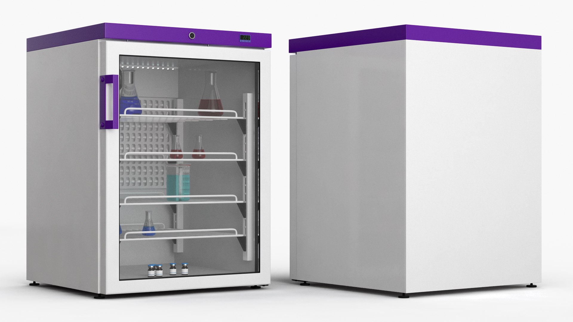 Lab cooled incubator 150l model - TurboSquid 1656516