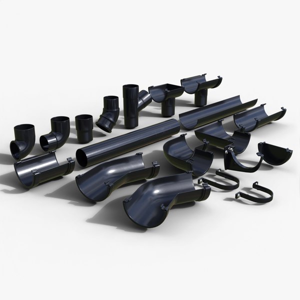 Gutter 3D Models for Download | TurboSquid