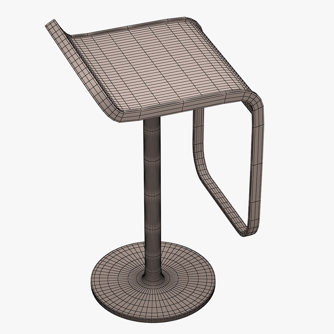 bar stool 3d model