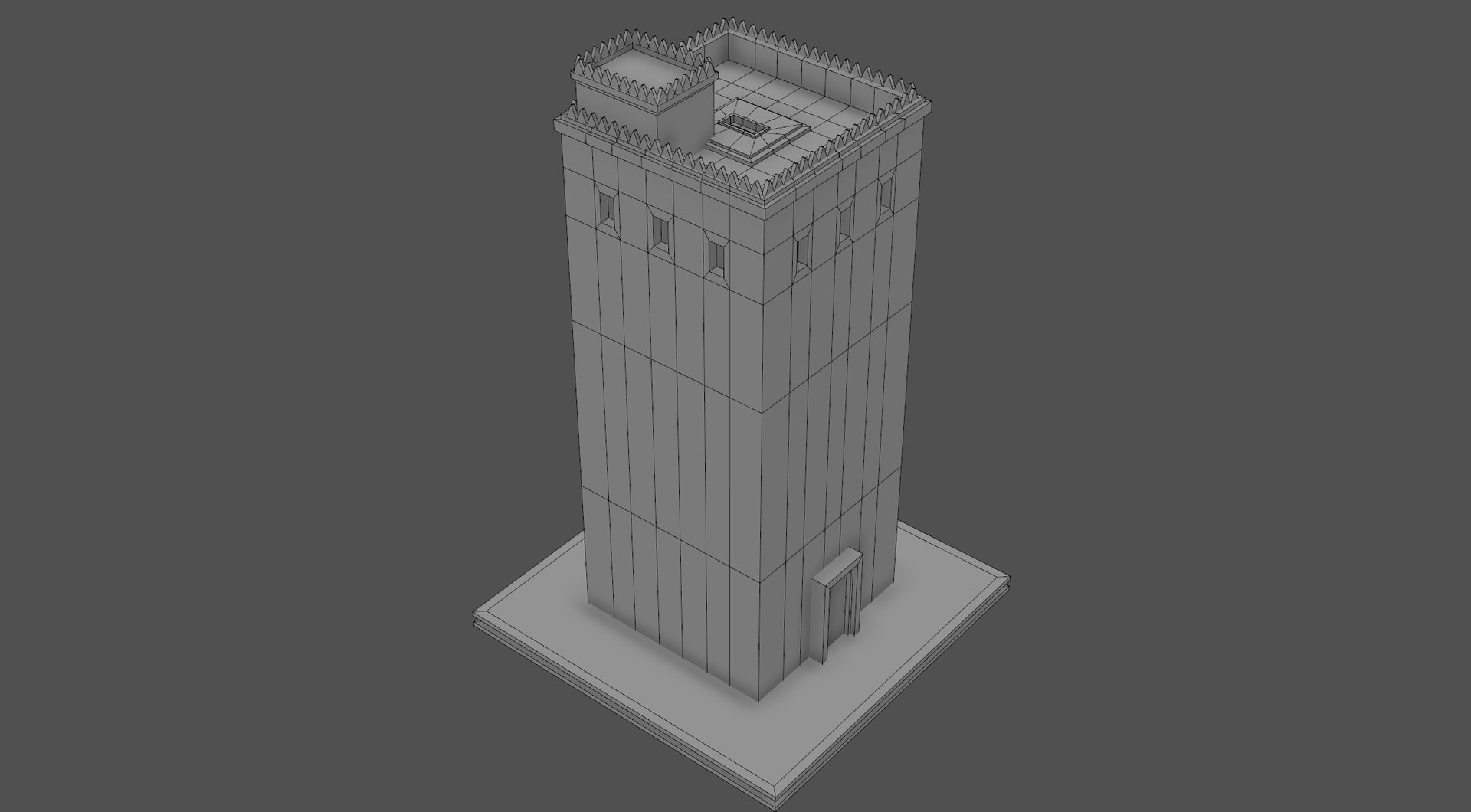 Free 3D Model Ancient Persian Tower - TurboSquid 2364774
