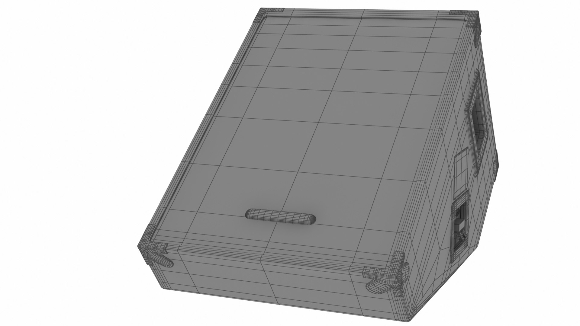 Stage Monitor Speaker System 3D Model - TurboSquid 1869215