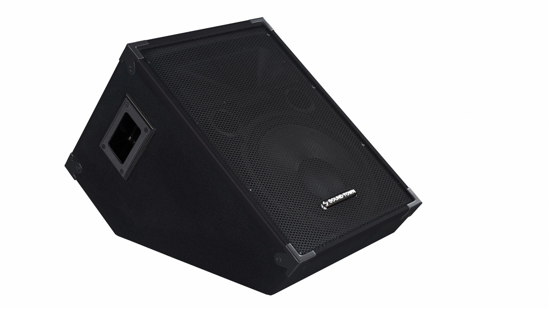 Stage Monitor Speaker System 3D Model - TurboSquid 1869215