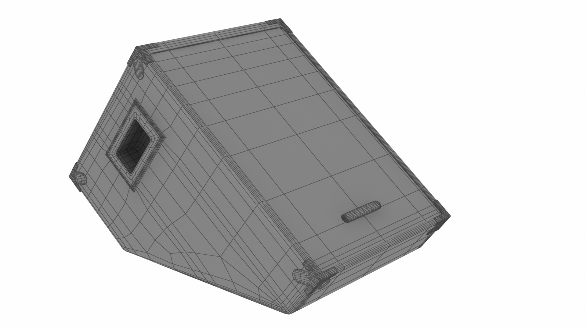 Stage Monitor Speaker System 3D Model - TurboSquid 1869215