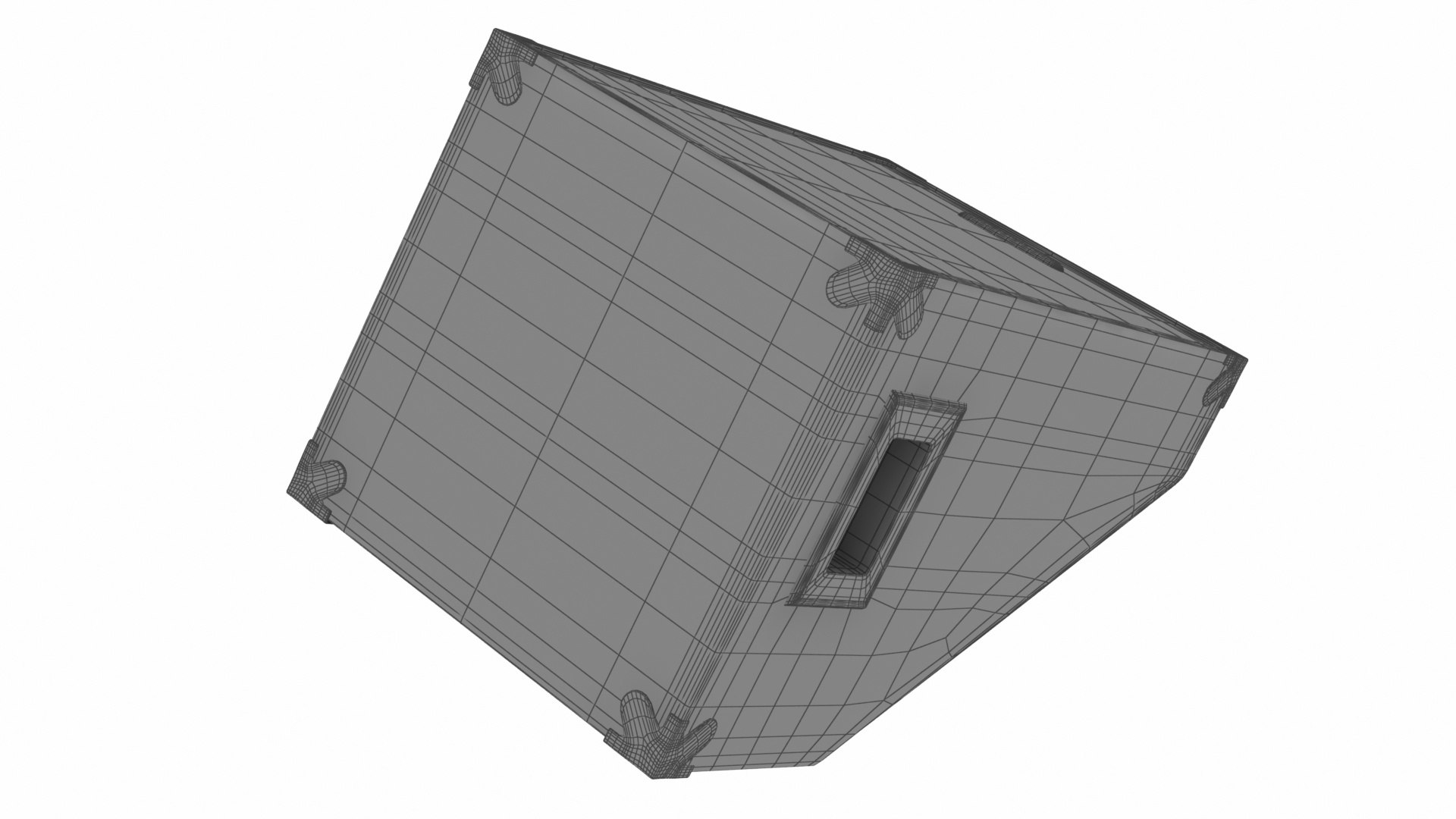 Stage Monitor Speaker System 3D Model - TurboSquid 1869215