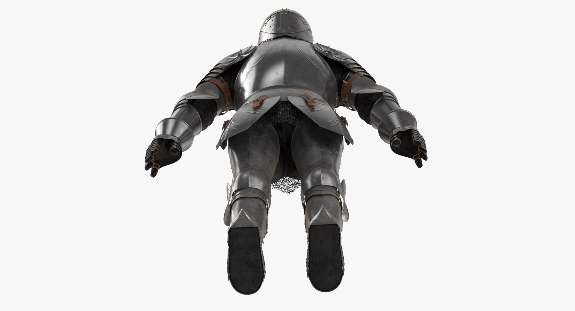 3d medieval armor - rigged