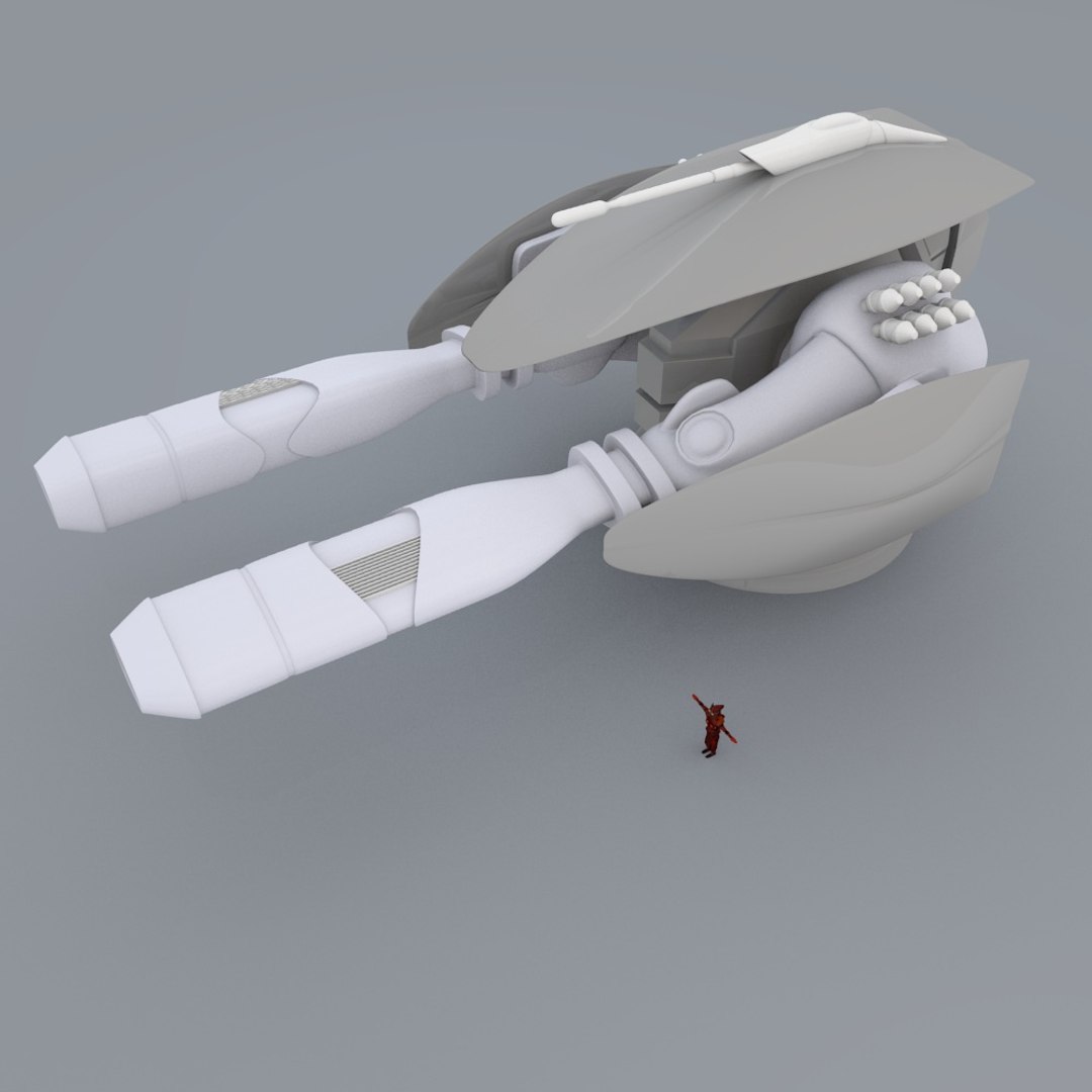 3d Energy Cannon Model