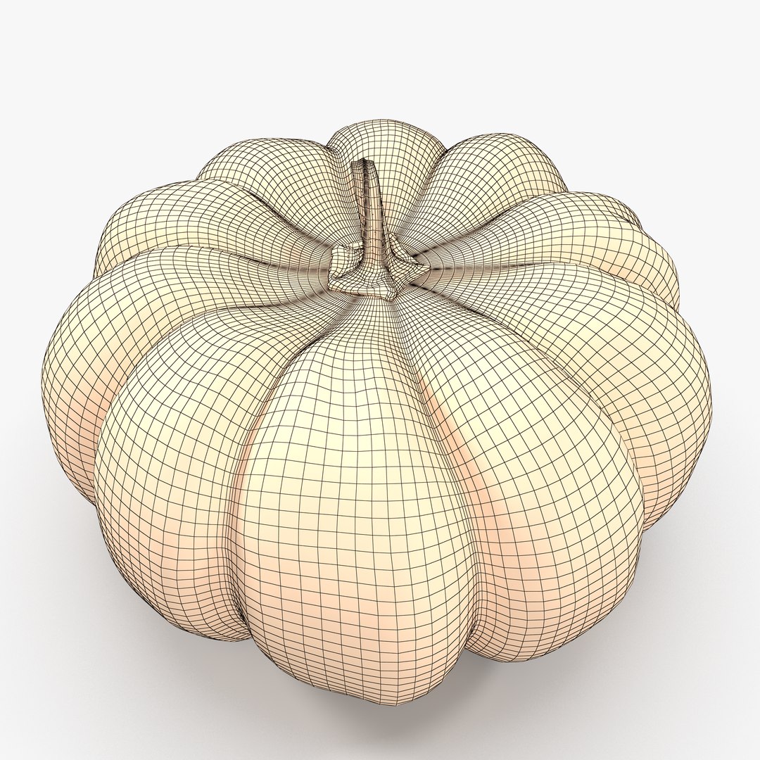 pumpkin 3d model