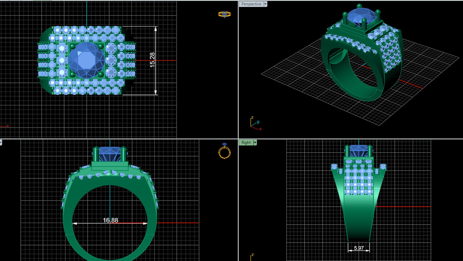 3D Model Ring 86 - TurboSquid 1943125