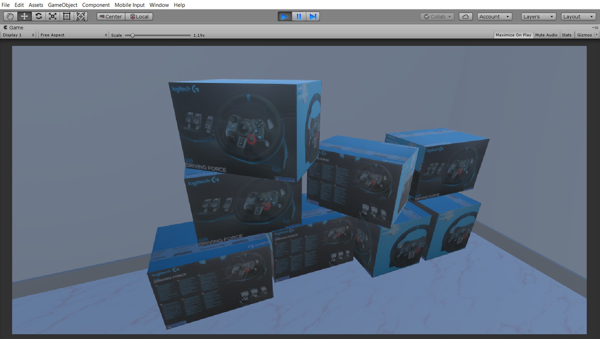 Box Logitech Driving G29 3D Model - TurboSquid 1437700