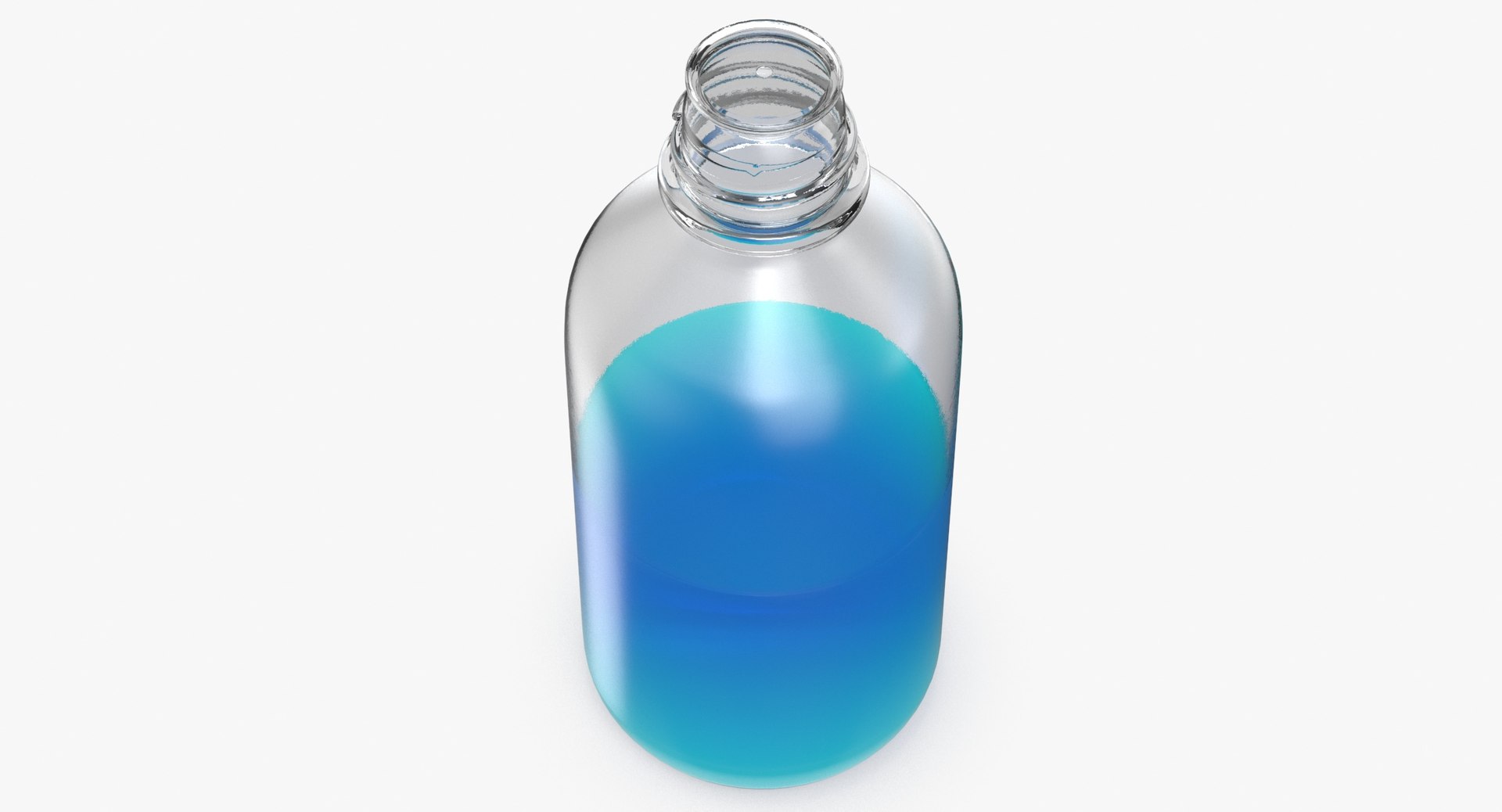 3D Laboratory Bottle Medium Isopropanol - TurboSquid 1713544